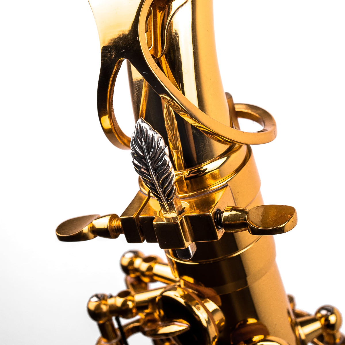 Saxophone ArtTone Booster - Feather Design