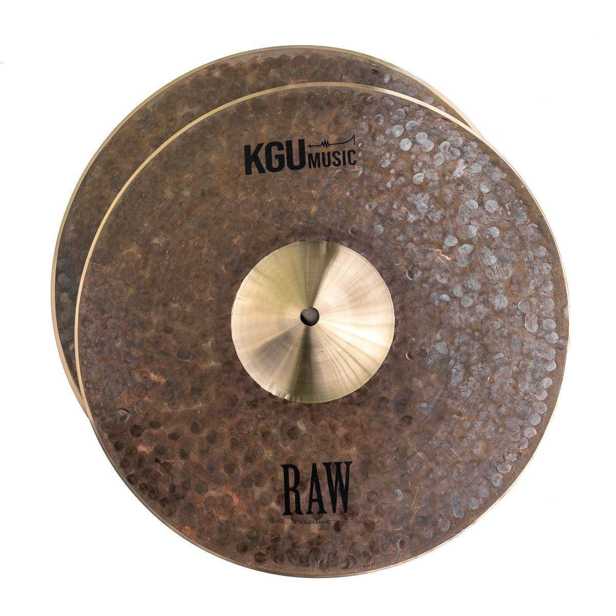 The Regular Hi-Hat 14 cymbals from the KGUmusic Raw Series