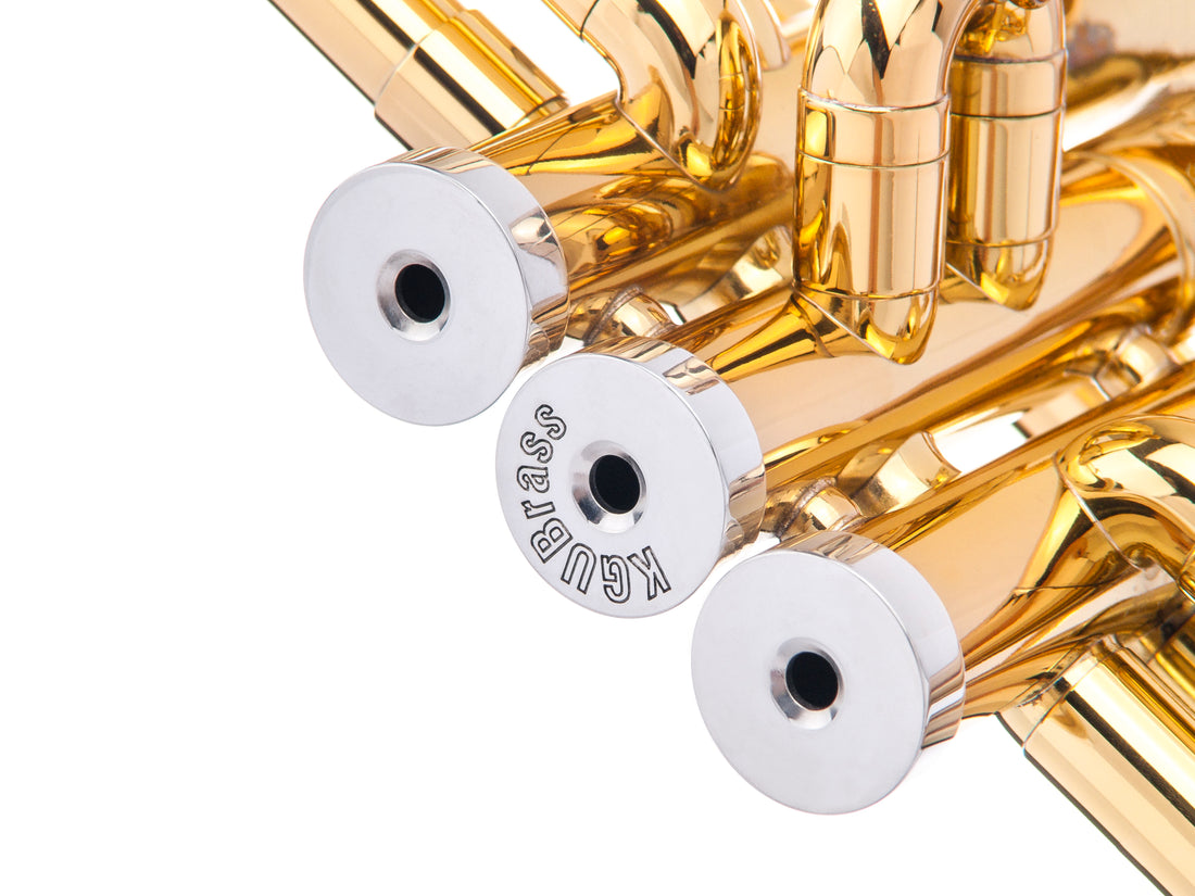 Trumpet Bottom valve caps by KGUmusic