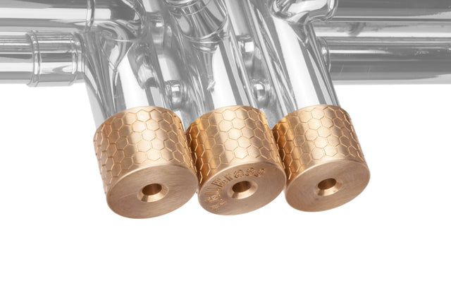 Trumpet Bottom valve caps by KGUmusic